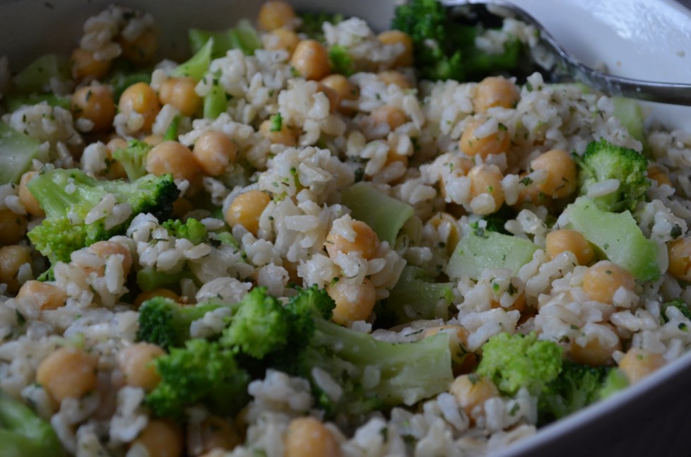 Chickpea, Broccoli, and Brown Rice Casserole | Avocados and Ales