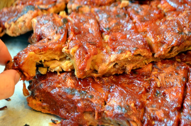 BBQ Jackfruit Ribs | Avocados and Ales